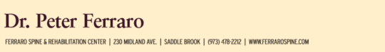 Dr. Peter Ferraro, DC,MCS-P